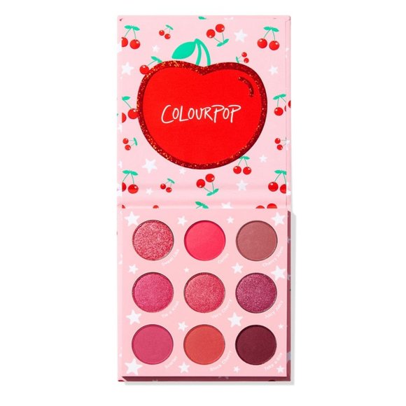 Colourpop | Makeup | Colourpop Cherry Crush Red Eyeshadow Palette ...